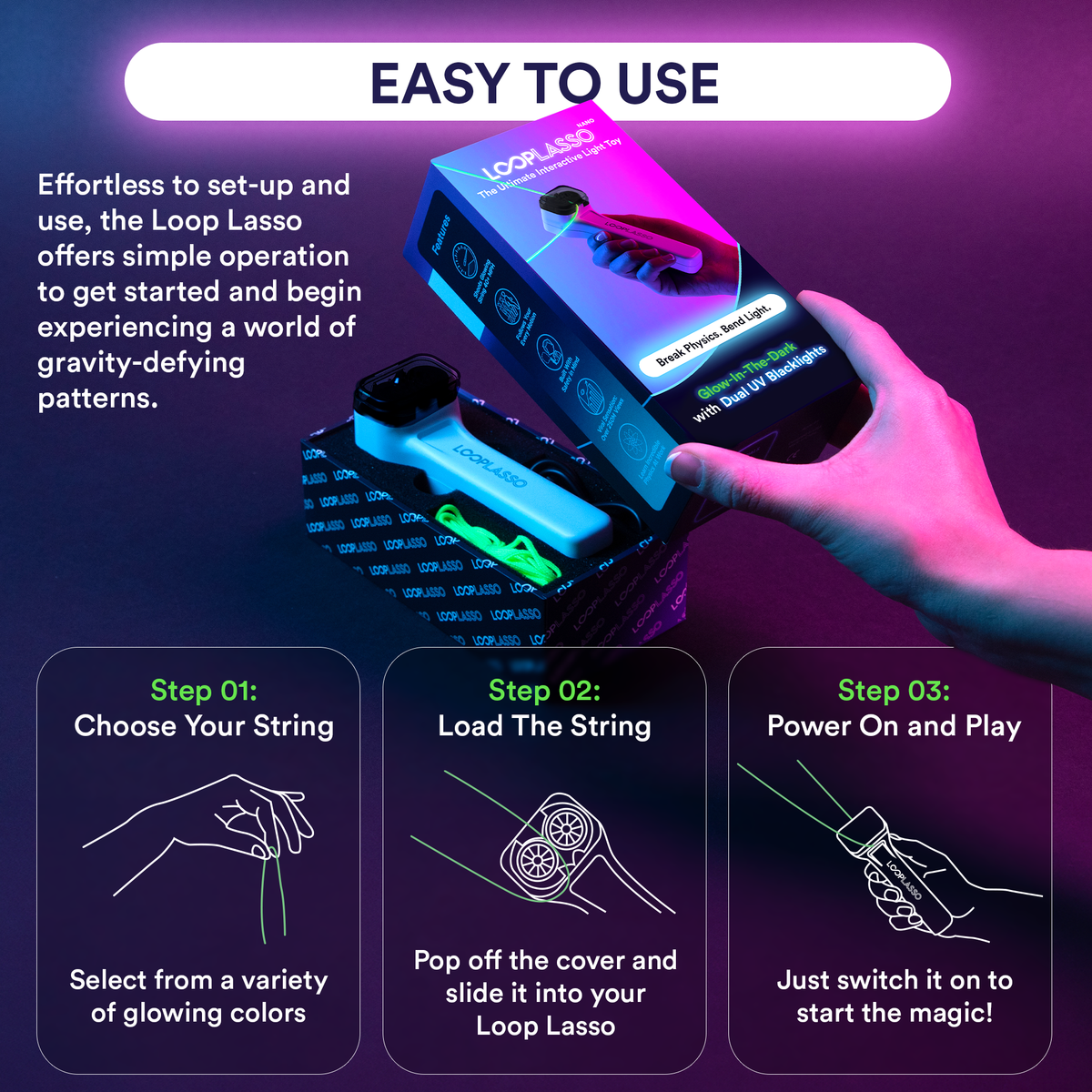 Loop Lasso® | The Original and Patented Light Toy – Loop Labs